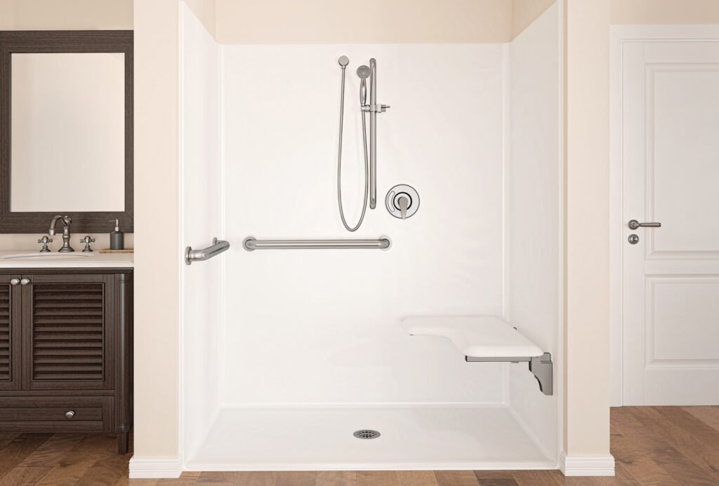Handicap Accessible Showers - Classic Whirlpools Plus